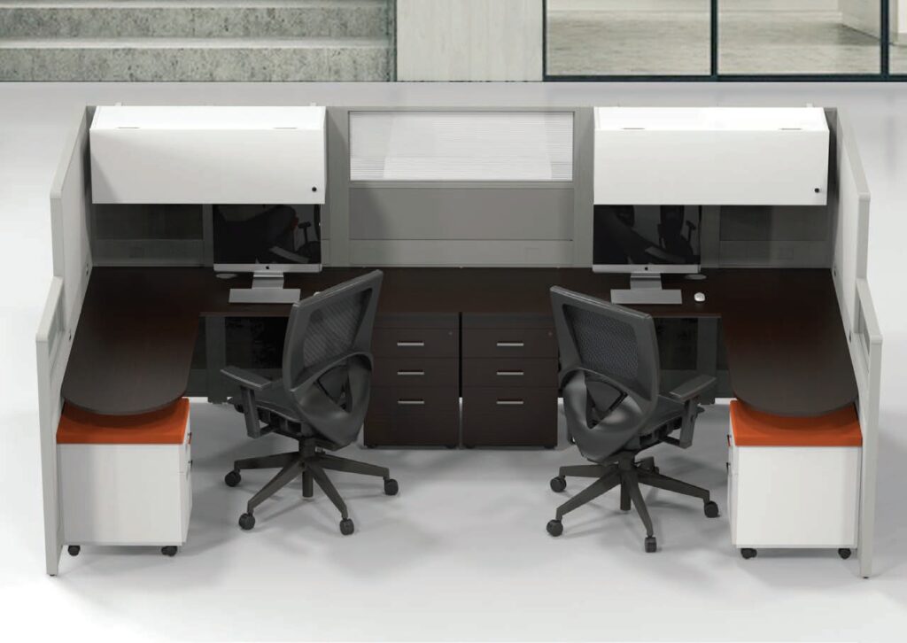 ESTACIÓN DE TRABAJO DOBLE PRIVATT